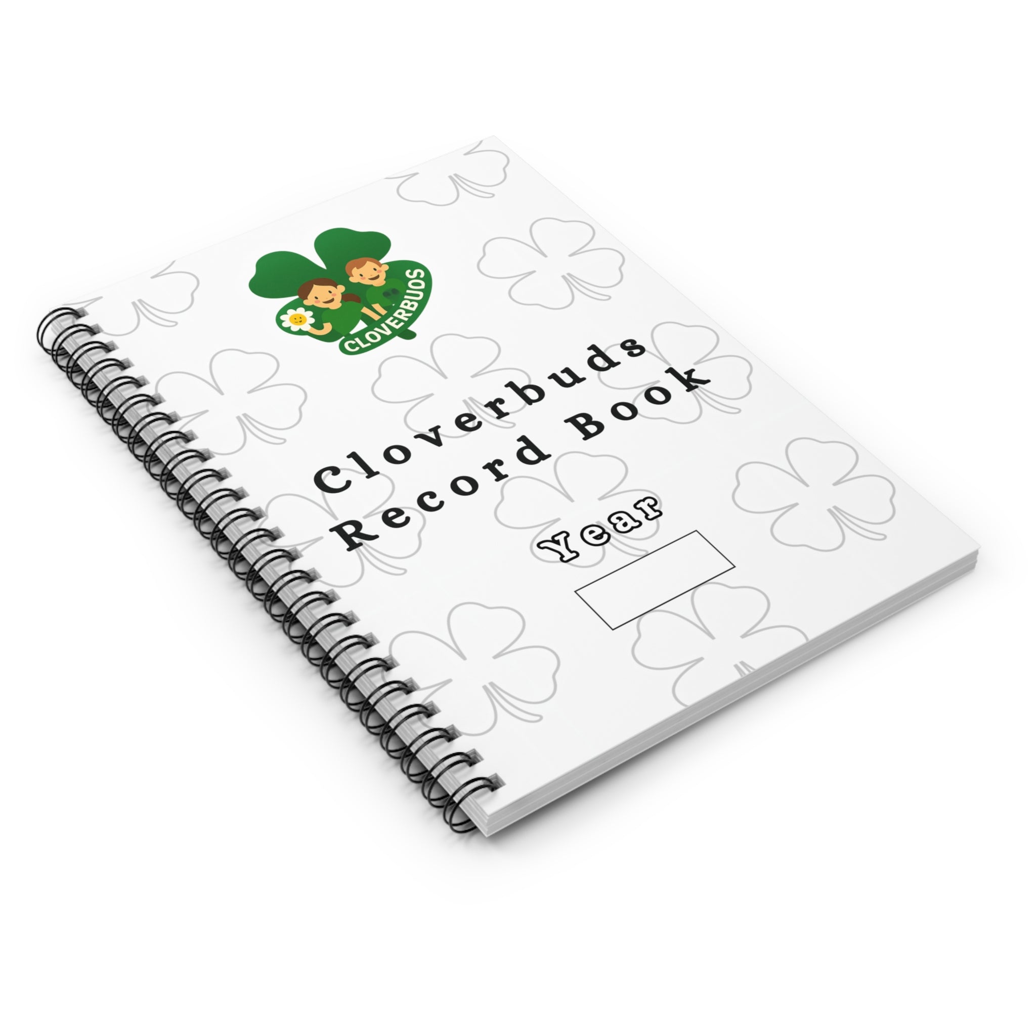Cloverbuds Record Book (Print at Home-Handwritten) – smallfryshowsupply